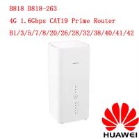 China Huawei B818-263 4G LTE Cat19 CPE Router 1.6Gbps 64 WiFi Users Gigabit Port for sale