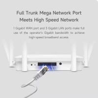 China AX3000 WiFi 6 Router Dual-Band 3000Mbps with 3 Gigabit Ports and WPA3 Security for Home Office for sale