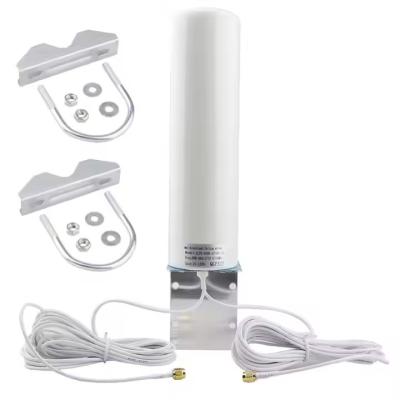 China 3G 4G LTE Antenna 698-960/1710-2700MHz 12dBi with 5m Cable for Huawei Routers B593 E5186 B315 for sale