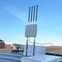 China Industrial 20Km Long Range Tri-Band WiFi 6 Router - 5400Mbps, 256 Users, -40°C to 65°C Operating Temp for sale