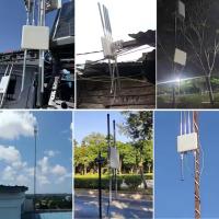 China Industrial 20Km Long Range Tri-Band WiFi 6 Router - 5400Mbps, 256 Users, -40°C to 65°C Operating Temp for sale