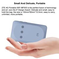 China Unlocked ZTE MF935 4G LTE Pocket WiFi Router 150Mbps Portable Hotspot 2000mAh Battery for sale