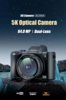 China OEM 64MP 5K Optical Zoom Digital Camera 3.2 Inch Touch Screen WiFi Vlogging Camera for Online Streaming for sale