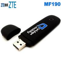China ZTE MF190 3G USB Modem 7.2Mbps HSDPA External Dongle Unlocked 2100MHz for sale