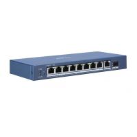 China Hikvision DS-3E0310HP-E 8-Port Fast Ethernet PoE Switch with 90W per Port and 300m Transmission Range for sale