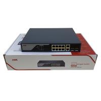 China Hik DS-3E1310P-SI 8-Port Fast Ethernet Smart PoE Switch with 125W Power Budget and 5.6 Gbps Capacity for sale
