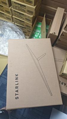 China Starlink V4 Satellite Kit Rectangular Dish Router Pipe Adapter 75-100W 110° Field of View for sale