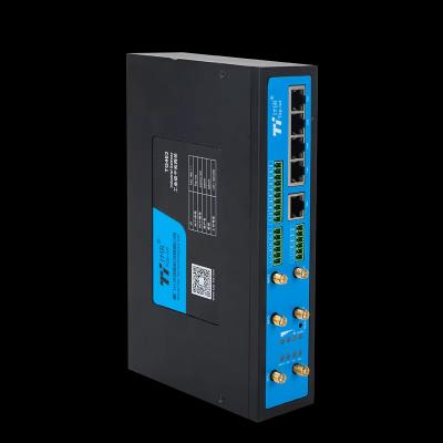 China Bivocom TG463 5G NR IoT Gateway 5 Ethernet PoE Ports 6 RS485 Industrial Gateway for HVAC for sale