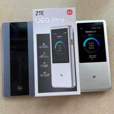 China ZTE U60 Pro MU5250 5G Pocket WiFi Router 5G-A WiFi7 4.29Gbps 64 Users for sale