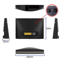 China Huawei B525S-65a 4G LTE Outdoor CPE Router with 300Mbps Speed, 64 User Capacity and CE Certification for sale