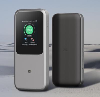 China ZTE U50 Pro 5G Mobile WiFi Router Qualcomm SDX62 WiFi 6 AX3600 10000mAh Battery Power Bank for sale