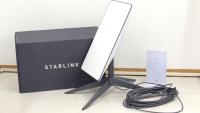 China Starlink Rev4 Flat Satellite Internet Kit with Wedge Mount 50-250 Mbps Global Coverage for sale