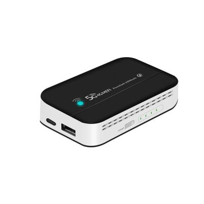 China 4G LTE Portable WiFi Router G41 150Mbps 10000mAh Power Bank with SIM Card Slot for Americas for sale