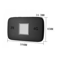 China Unlocked ZTE MF971V 4G LTE Cat6 Mobile WiFi Router 300Mbps SIM Card Slot Portable Hotspot for sale