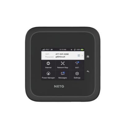 China Netgear M6 5G WiFi Router 3600Mbps 5040mAh Battery Mobile Hotspot with Touch LCD for sale