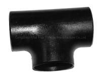 China DN 200 DN600 Equal Tee Pipe Fitting Mild Steel Buttweld  2