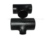 China DN300 Sch 40 Pipe Fitting Tee Equal ANSI B16.9 Welded Carbon Steel 1/2