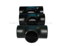 China Carbon Steel Pipe Fitting Tee JIS B2311 B2312 , SGP Schedule 40 Threaded Fittings for sale
