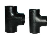 China ANSI Equal Black Pipe Tee Fittings SCH 80 XXS Sch40 Welded for sale