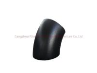 China ASTM B16.9 Welded Pipe Fittings BW A234 WPB , 45 Degree Short Radius Elbow for sale