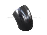 China Short Radius Carbon Steel 90 Degree Elbow 45 Degree SCH 80 SCH40 for sale