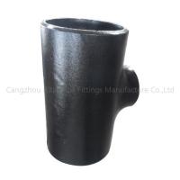 China SGP DN1000 Black Pipe Reducing Tee , Carbon Steel SCH 10 Butt Weld Equal Tee for sale
