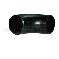 China Pipe Bend ANSI B16.28 B16.25 B16.9 Carbon Steel Pipe Fitting Black Elbow 1.5D 1D for sale