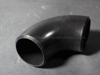 China SMLS Schedule 80 Black Pipe Fittings A53 GR.B Sch40 High Pressure LR 45 Degree Elbow for sale