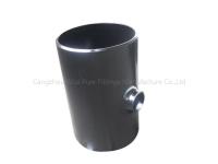 China ANSI ASME B16.9 Butt Welded Pipe Fittings Equal Unequal XS Carbon Steel Reducing Tee for sale