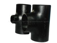 China DN10 Butt Weld Fittings Q235 Welded 45 Degree Lateral Pipe Fitting Unequal for sale