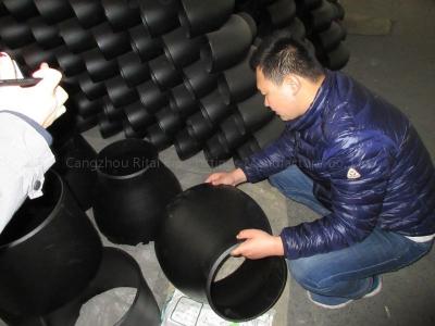 China Eccentric Pipe Fitting Reducer Butt Weld DN15 P235GH Big Size Oil Gas Line A234 WPB for sale