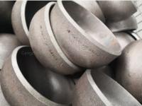 China Sch 160 Steel Round Pipe End Caps Welded P235GH DN15 DN200 A234 WPB for sale