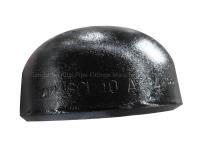 China DN600 Pipe Fitting Cap Carbon Steel API5L BW ANSI B16.9 A234 for sale