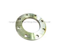 China DIN Slip On Carbon Steel Pipe Flange Flat Face Forged PN16 8 Holes DIN PLFF for sale