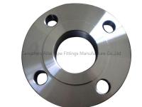 China 125NB Flat Welding Flange P265GH PN25 PN16 , SCH 80 MS Slip On Flanges Black Paint for sale