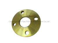 China 125NB Flat Welding Flange P265GH PN25 PN16 , SCH 80 MS Slip On Flanges Black Paint for sale