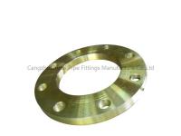 China SS400 Threaded Pipe Flange Slip On Raised Face 3 Inch JIS 15K 10K Q235 for sale
