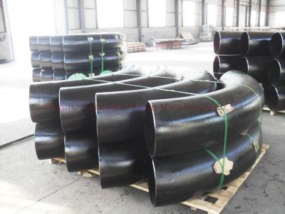 China XXS 3D Pipe Bends ST37.2 DIN BS Carbon Steel 3D 90 Degree Elbow for sale