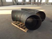 China ASTM B16.9 Large Pipe Elbows Carbon Steel Round Beveled Ends 90 Degree Elbow Fitting for sale
