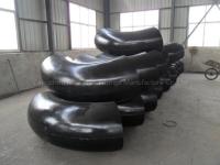 China ASME B16.9 ERW Large Pipe Elbows Carbon Steel  90 Degree Long Radius Bend for sale
