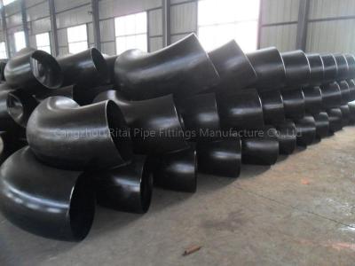 China ANSI 45 90 Degree Large Pipe Elbows Long Radius XS For Chemical Industry for sale