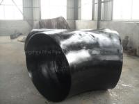 China MSS SP44 Black Steel Welded Elbow JIS B2220 XXS Large Diameter Pipe Fittings 48'' STD for sale