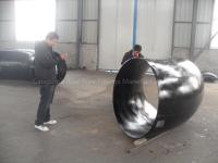 China 3400NB ASME Large Pipe Elbows Butt Weld 45 Degree Carbon Steel Big Size Marine for sale
