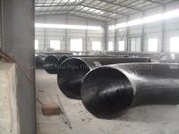 China ASME B16.9 ERW Large Pipe Elbows Carbon Steel  90 Degree Long Radius Bend for sale