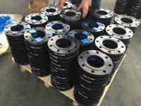 China SO 1/2 Inch Carbon Steel Forged Flange RF 150LBS , ANSI B16 5 Class 150 Flange for sale