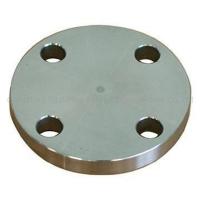 China ASTM A105 6 Inch Steel Pipe Flange Class 2500 , Galvanized Blind Flange Forged RTJ for sale