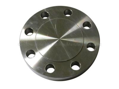 China 300LB Weld Neck Pipe Flanges SS400 Carbon Steel BS4504 Ring Joint Blind Flange for sale