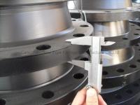 China 6 Inch Raised Face Long Weld Neck Flange ASTM A105 Forged Steel for sale