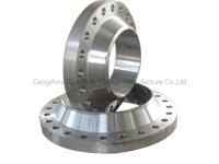 China A105 Carbon Steel Weld Neck Flange RF Forging DIN Black 150# 300# for sale