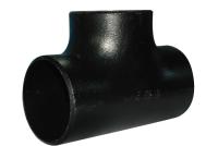 China SCH 40 Equal Pipe Fitting Tee Carbon Steel P235GH ASTM A234 WPB Straight for sale